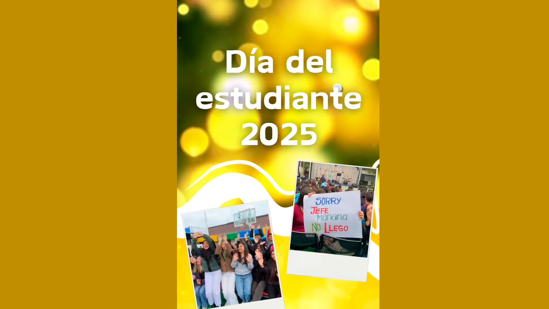 Día del estudiante 2025 - COLEGIO BICENTENARIO NUEVA ESPERANZA